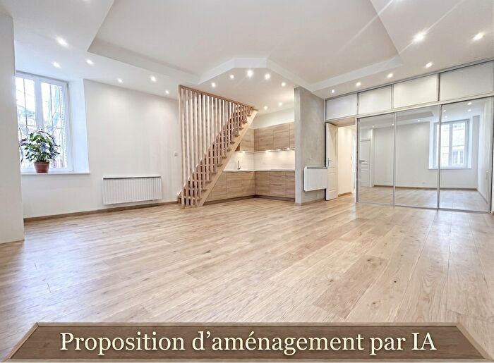 Appartement à vendre - Dijon, Centre-ville - 3 pièces - 1 chambre