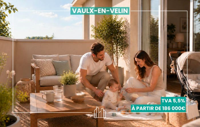 Vaulx-en-Velin, Village : Maison 2 pièces à vendre