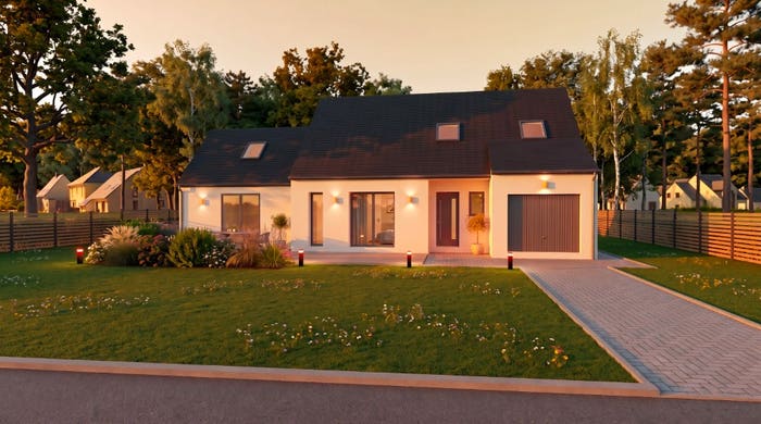 Saint-Antoine-du-Rocher - Maison 4 pièces à vendre