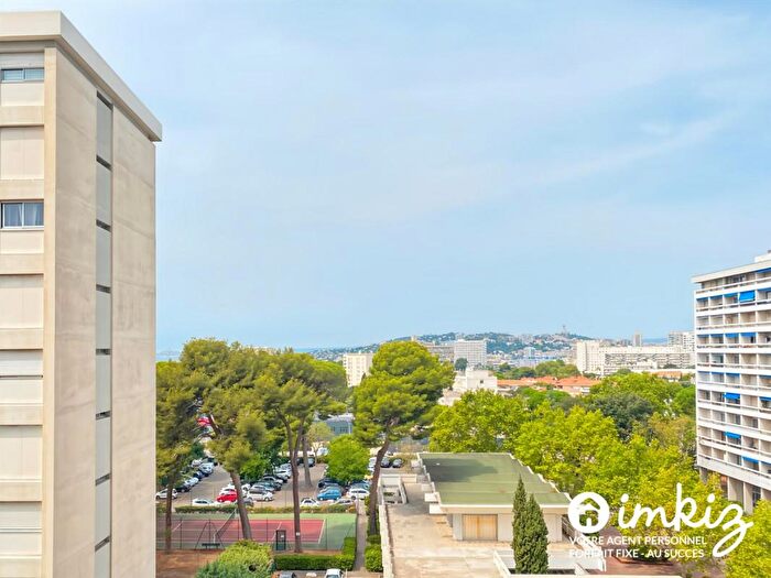 Appartement à vendre - Marseille e , Mazargues - 3 pièces - 2 chambres