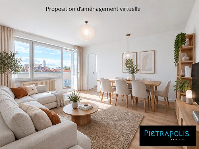 Appartement 4 pièces à vendre à Villeurbanne, Gratte Ciel