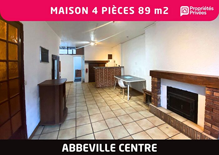 Maison à vendre - Abbeville, Centre-ville - 4 pièces - 3 chambres