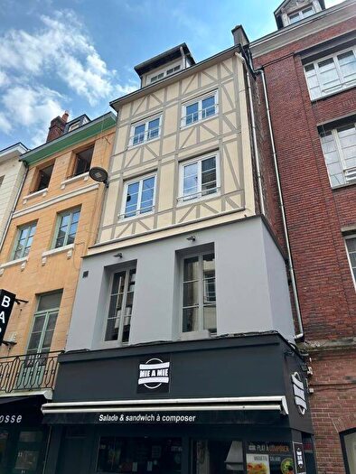 Appartement à louer - Vieux Marché-Cathédrale, Rouen - 1 pièce