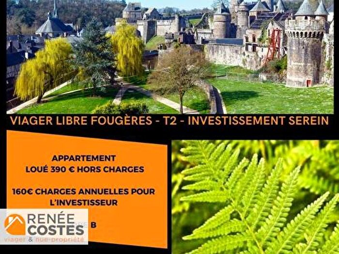 Appartement 2 pièces à vendre - Fougères
