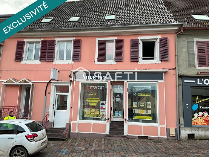 Appartement à vendre - Giromagny - 2 pièces - 1 chambre