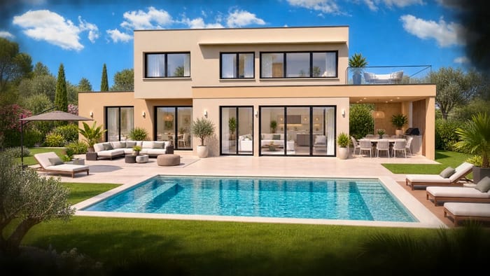 Maison 5 pièces à vendre à Châteauneuf-Grasse