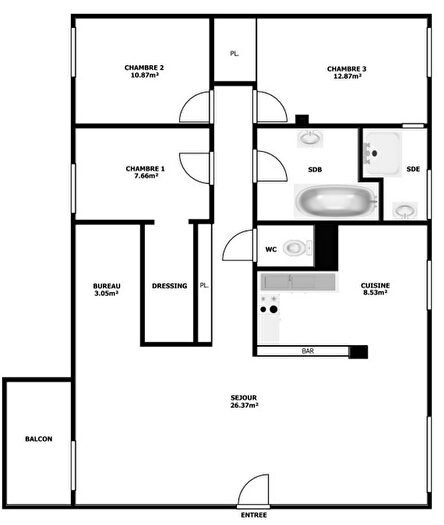 Maisons à vendre et appartements à louer - 3