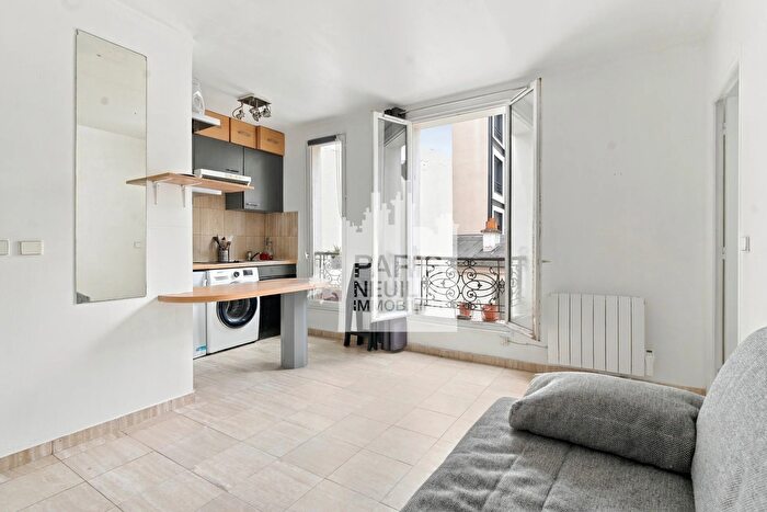 Paris 17ème, La Fourche, Guy Moquet : Appartement 2 pièces à vendre