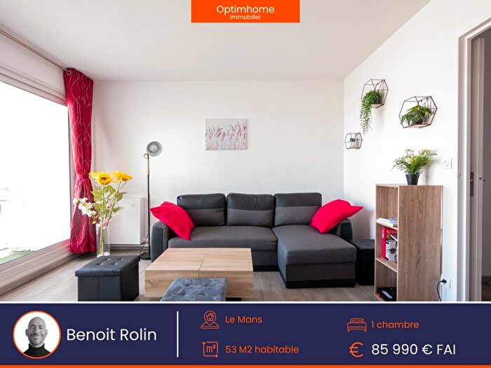 Appartement 2 pièces à vendre - Le Mans, Epau