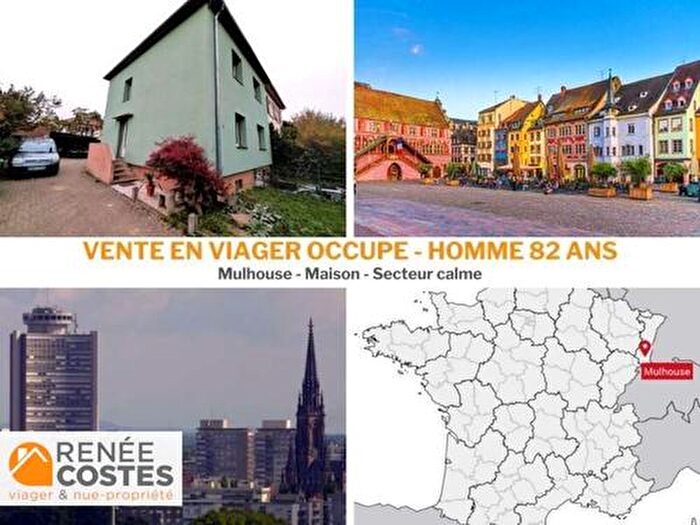 Maison à vendre - Mulhouse, Dornach - 4 pièces - 3 chambres