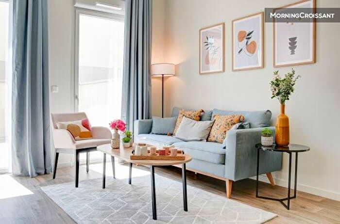 Appartement à louer - Clairmarais-Charles Arnould, Reims - 2 pièces - 1 chambre