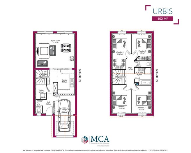 Maisons à vendre et appartements à louer - 3