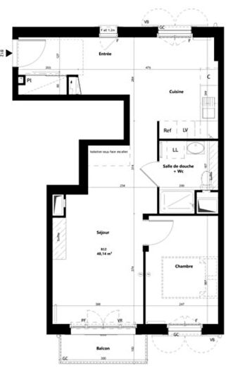 Appartement 2 pièces à vendre - Taverny