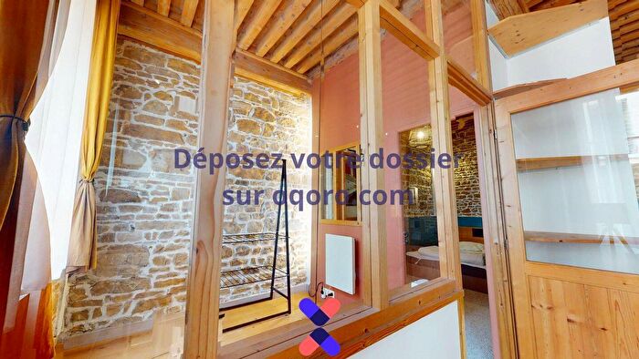 Appartement à louer - Pentes de la croix-rousse, Lyon er arrondissement - 2 pièces - 1 chambre