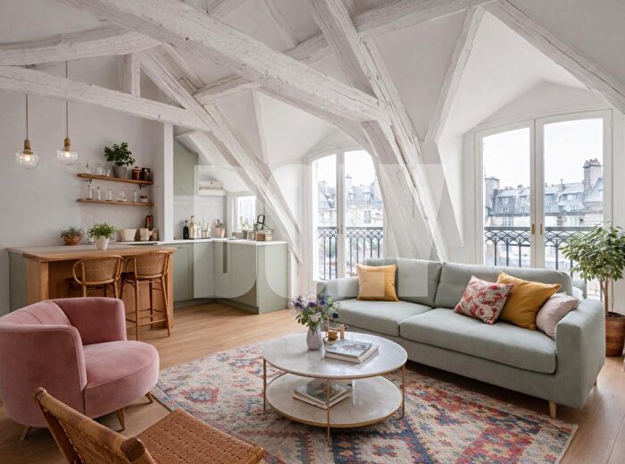 Appartement à vendre - Paris e , Sainte-Avoye - 2 pièces - 1 chambre