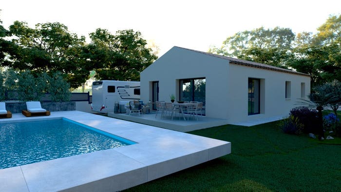 Salernes - Maison 4 pièces à vendre