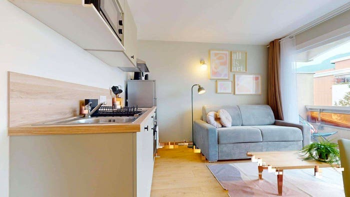 Appartement 1 pièce à louer - Abbaye, Grenoble