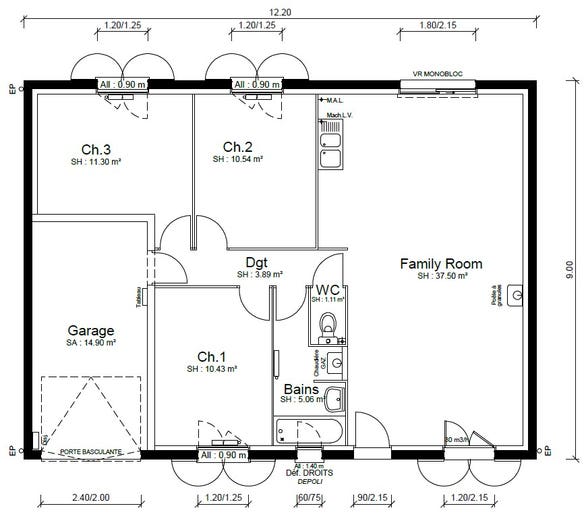 Maisons à vendre et appartements à louer - 2