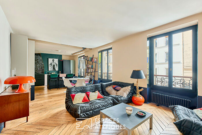 Appartement 3 pièces à Paris 18ème, Montmartre, Sacré Coeur, Abbesses, à vendre