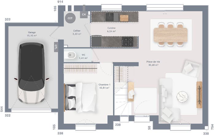 Maisons à vendre et appartements à louer - 2