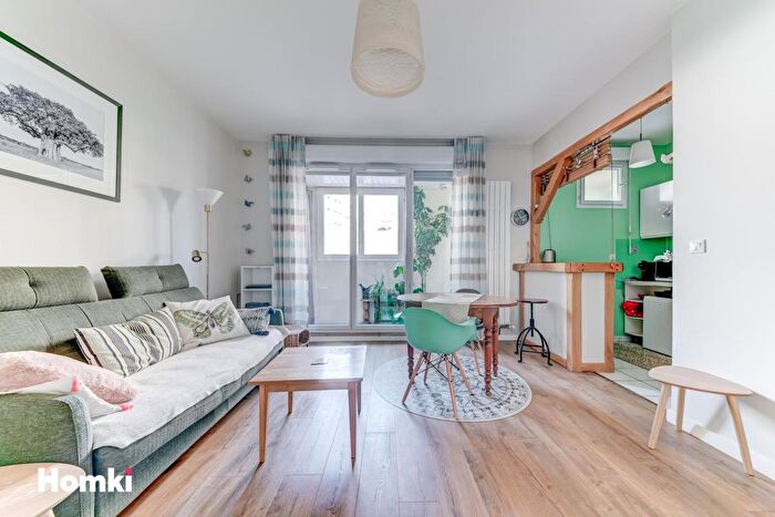 Appartement à vendre - Villeurbanne - 2 pièces - 1 chambre