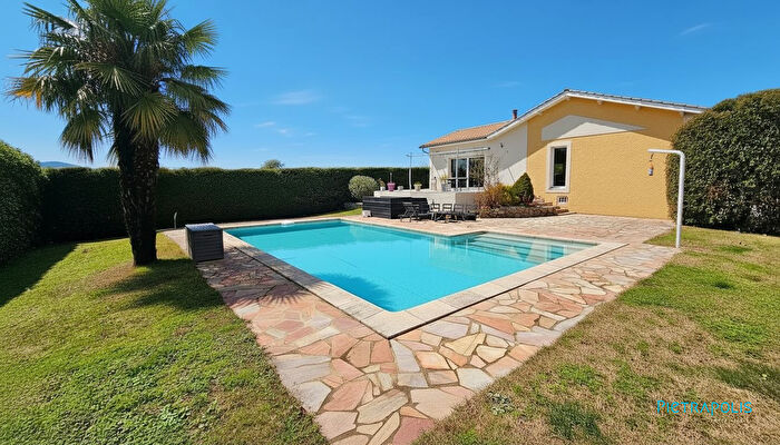 Maison à vendre - Reventin-Vaugris - 6 pièces - 4 chambres