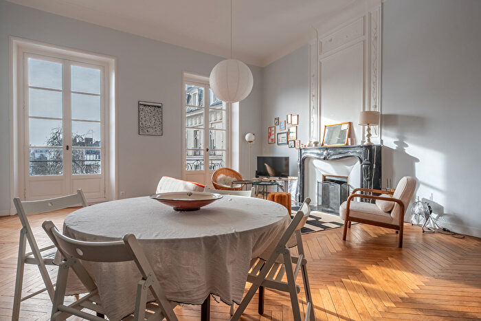 Appartement à vendre - Nantes, Centre-ville - 5 pièces - 3 chambres