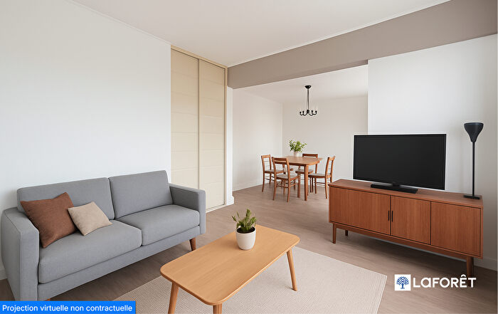 Appartement à vendre - Poissy, Abbaye - 4 pièces - 2 chambres