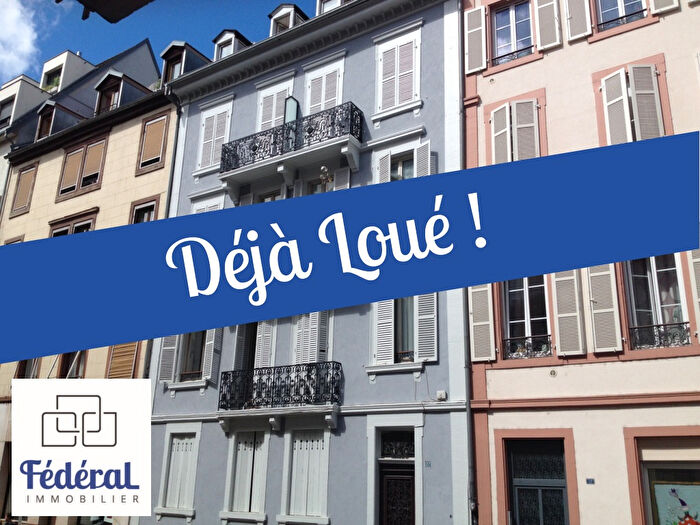 Appartement 2 pièces à Strasbourg, Gare, à louer