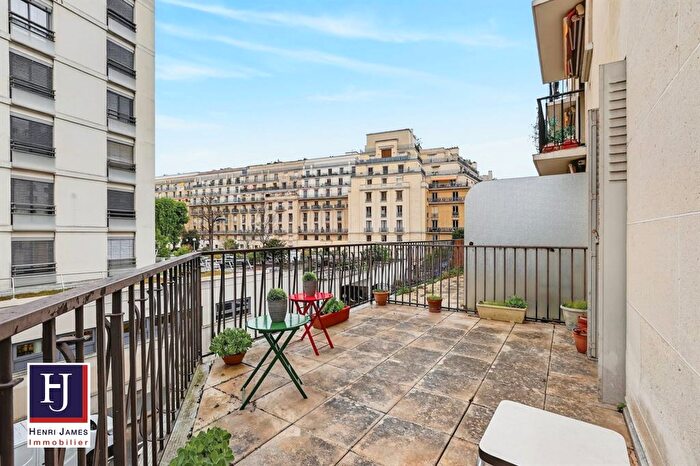 Paris 16ème, Auteuil-Nord, Jasmin, Mirabeau : Appartement 2 pièces à vendre