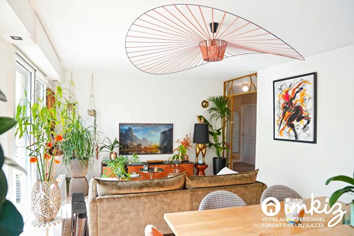 Appartement 4 pièces à Paris 19ème, Porte de la Villette, à vendre