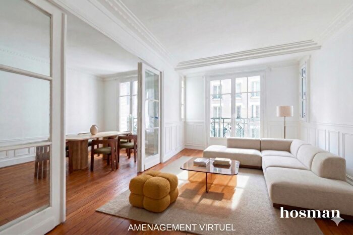 Paris 17ème, La Fourche, Guy Moquet : Appartement 3 pièces à vendre