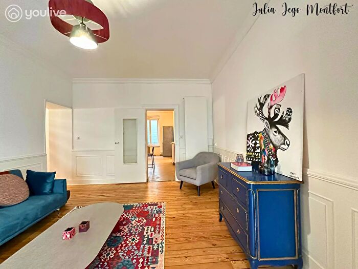 Appartement à vendre - Nantes, Centre-ville - 5 pièces - 4 chambres