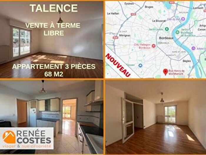 Appartement à vendre - Talence - 3 pièces - 2 chambres