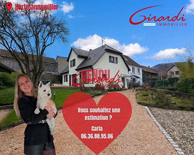 Maison à vendre - Hartmannswiller - 5 pièces - 3 chambres