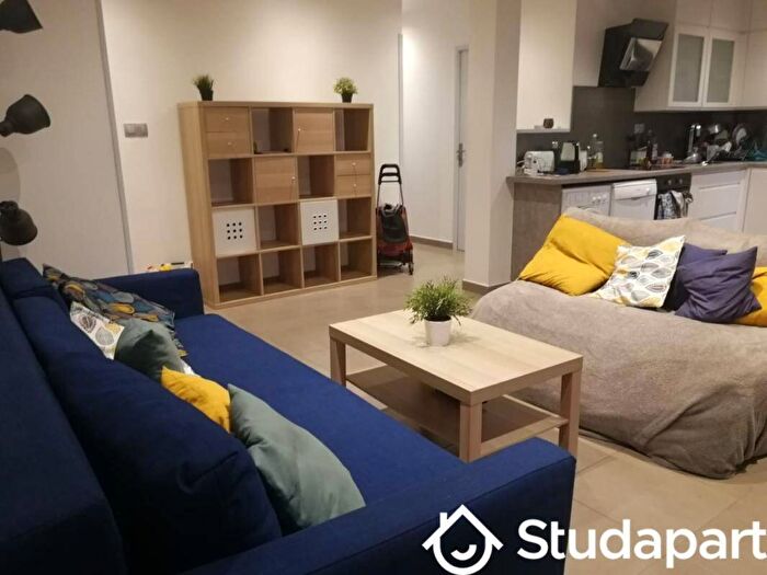 Appartement à louer - Croix Rouge-Portail-Rouge Sémard, Saint-Martin-dHères - 1 pièce - 1 chambre