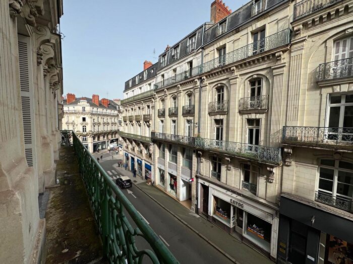 Appartement à louer - Angers, Centre-ville, La Fayette - 4 pièces - 3 chambres