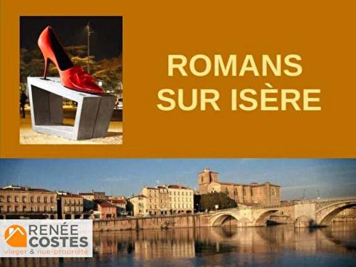 Appartement à vendre - Romans-sur-Isère, Centre-ville - 2 pièces - 1 chambre