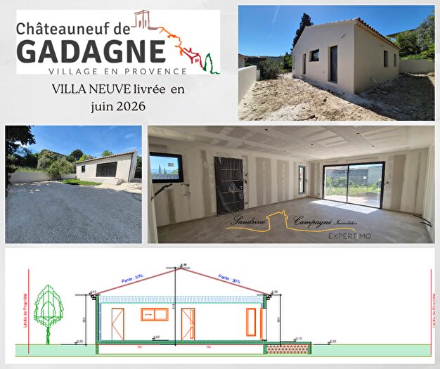 Maison 4 pièces à vendre - Châteauneuf-de-Gadagne