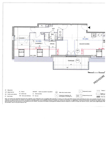 Appartement à vendre - Saint-Michel-Chef-Chef - 3 pièces - 2 chambres
