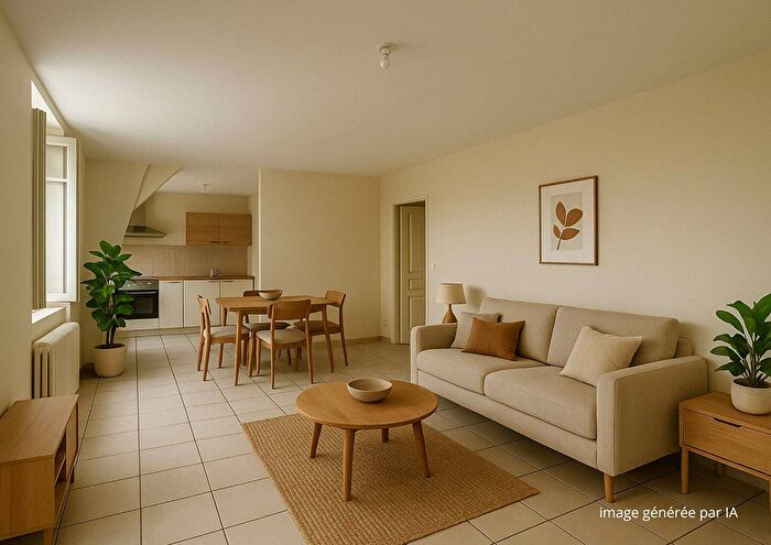 Appartement à louer - Jonzac - 3 pièces - 2 chambres