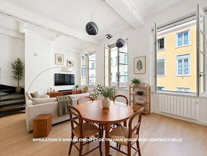 Appartement 3 pièces à vendre à Lyon 4ème, Croix Rousse Est