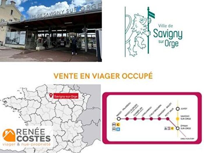 Maison à vendre - Savigny-sur-Orge, Cherchefeuilles - 3 pièces - 2 chambres