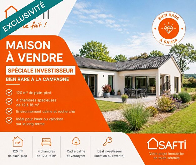 Cubnezais : Maison 5 pièces à vendre