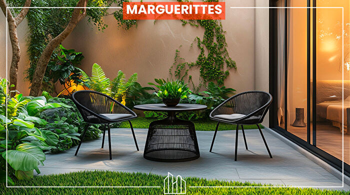 Appartement à vendre - Marguerittes - 2 pièces - 1 chambre