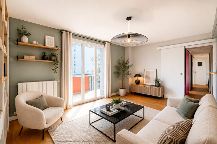Appartement 4 pièces à vendre - Villeurbanne, Ferrandière, Maisons Neuves