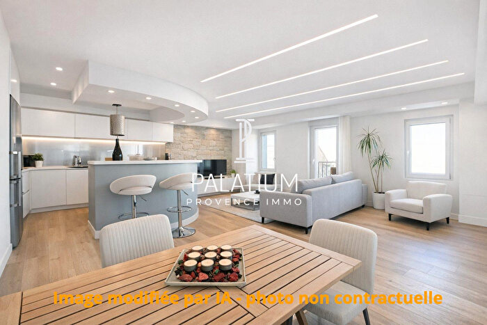 Appartement à vendre - Marseille e  - 3 pièces - 2 chambres