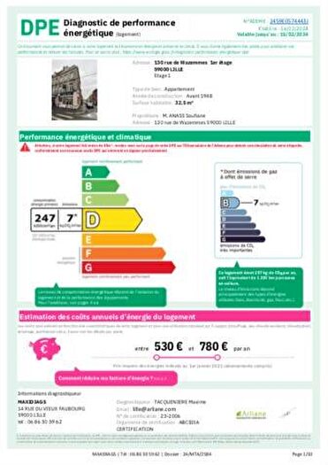 Appartement à louer - Wazemmes, Lille - 1 pièce