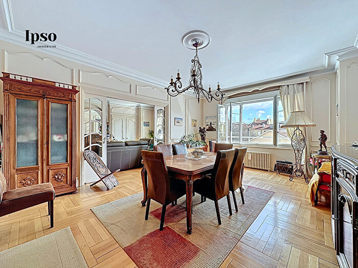 Appartement à vendre - Lyon e , Les Brotteaux - 5 pièces - 3 chambres