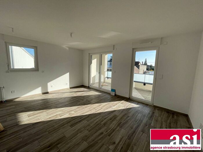 Appartement à louer - Ouest, Souffelweyersheim - 2 pièces - 1 chambre